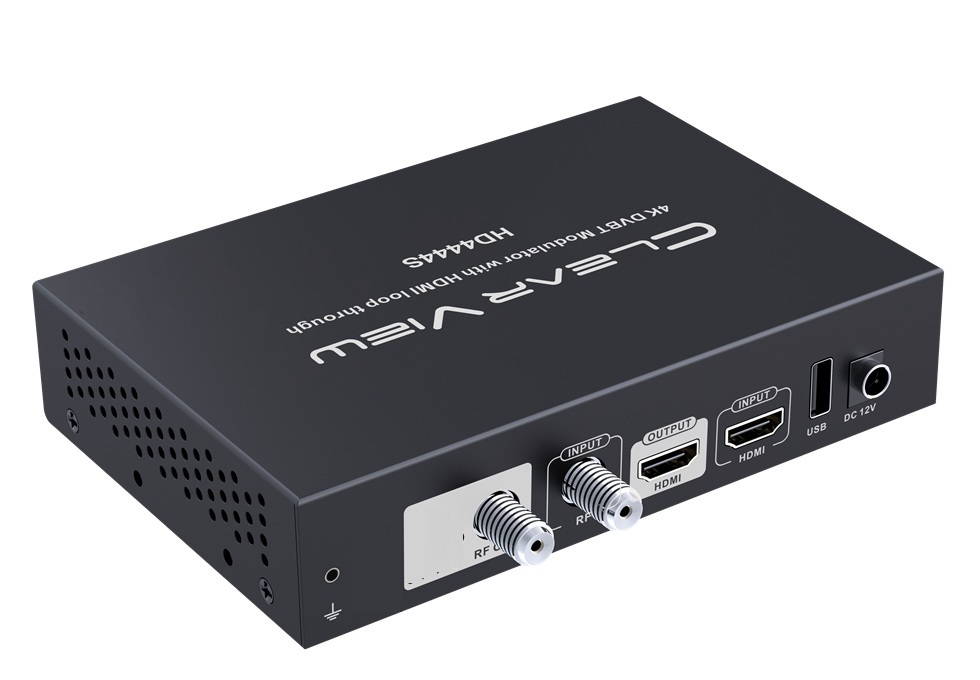 ClearView HD4444S 4K HEVC DVBT Modulator – Kristal Electronics